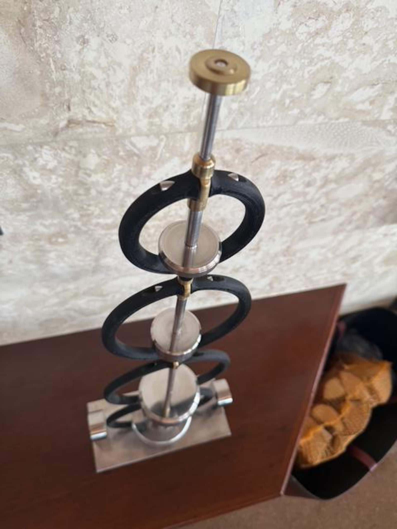 4-stage Vertical Pendulum Kinetic Sculpture - Etsy