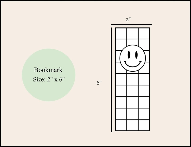 Checkerboard and Smiley Face Printable Coloring Bookmarkers - Etsy