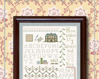Pine Mountain Designs Netherfield Cross Stitch Pattern - Etsy