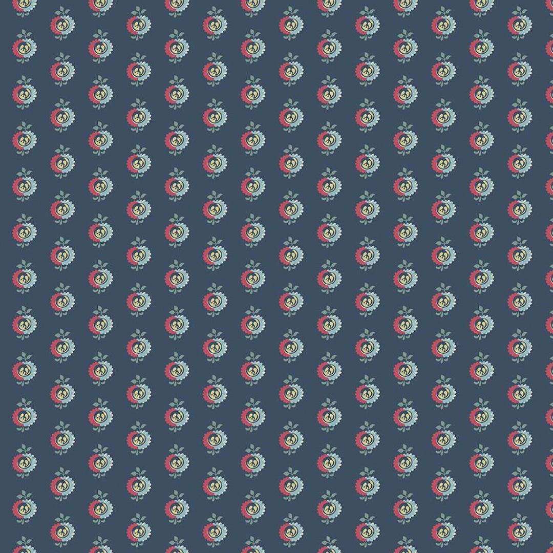 Emma Frank Churchill Fabric: Jane Austen's House Collection by Riley ...