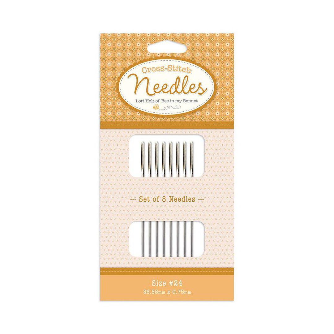 Lori Holt of Bee in My Bonnet Cross Stitch Needles Size 24, Eight Cross ...