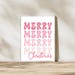 Pink Christmas Wall Art Prints: Preppy Holiday Decor (set of 3 ...
