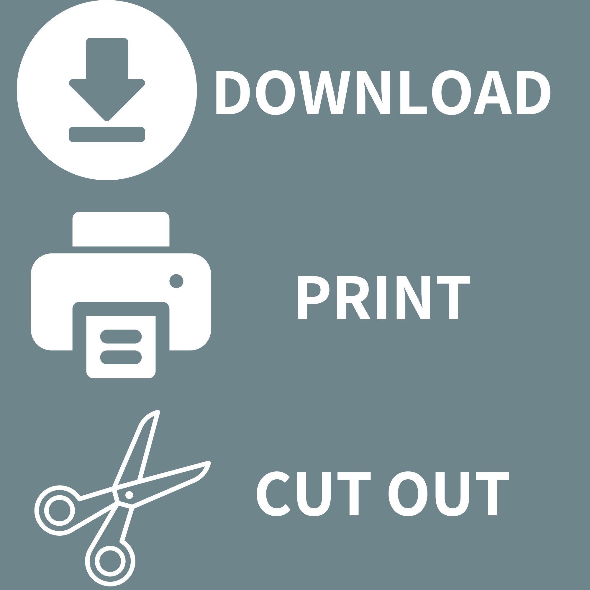 Animal Flashcards Set: 60 Preschool Vocabulary Cards (digital Download ...