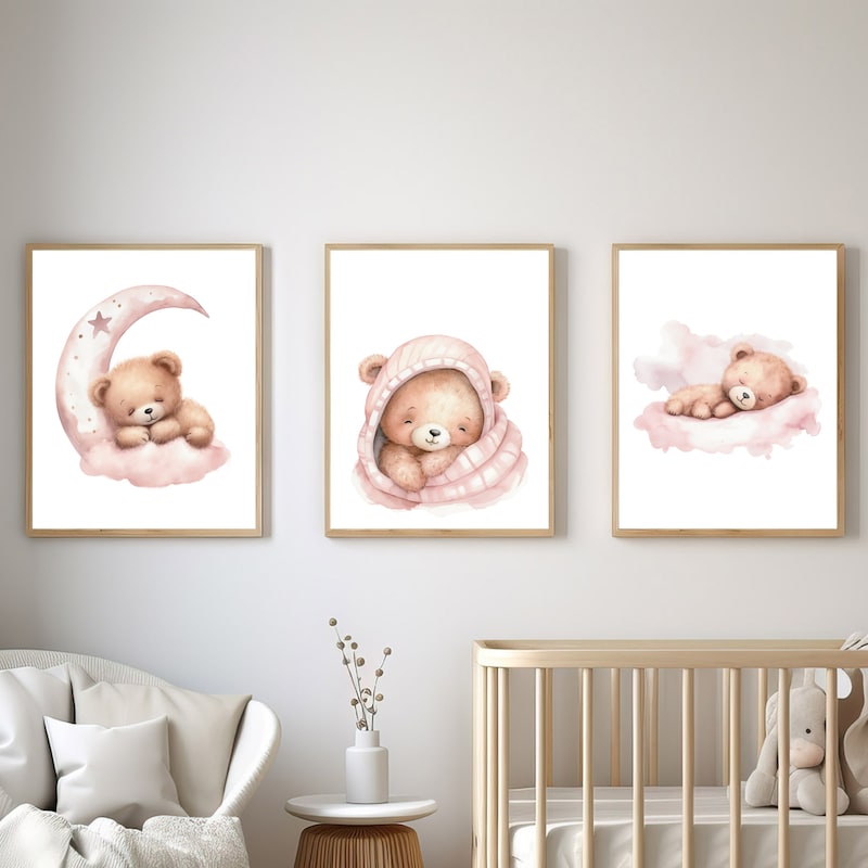 Bear Nursery Decor - Etsy