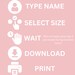 Custom Pink Baby Name Sign & Jungle Animal Prints - Personalized ...
