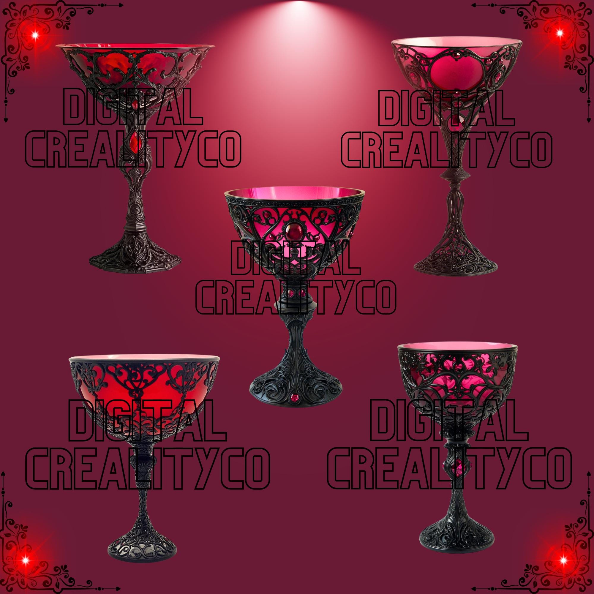 Elysian Chalice of Oblivion Ruby Magick Edition! - Etsy