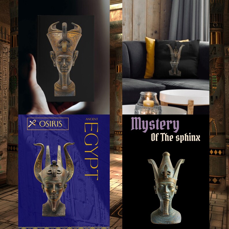 Egyptian GOD Osiris Clipart Bundle Bronze Weathered Edition! - Etsy