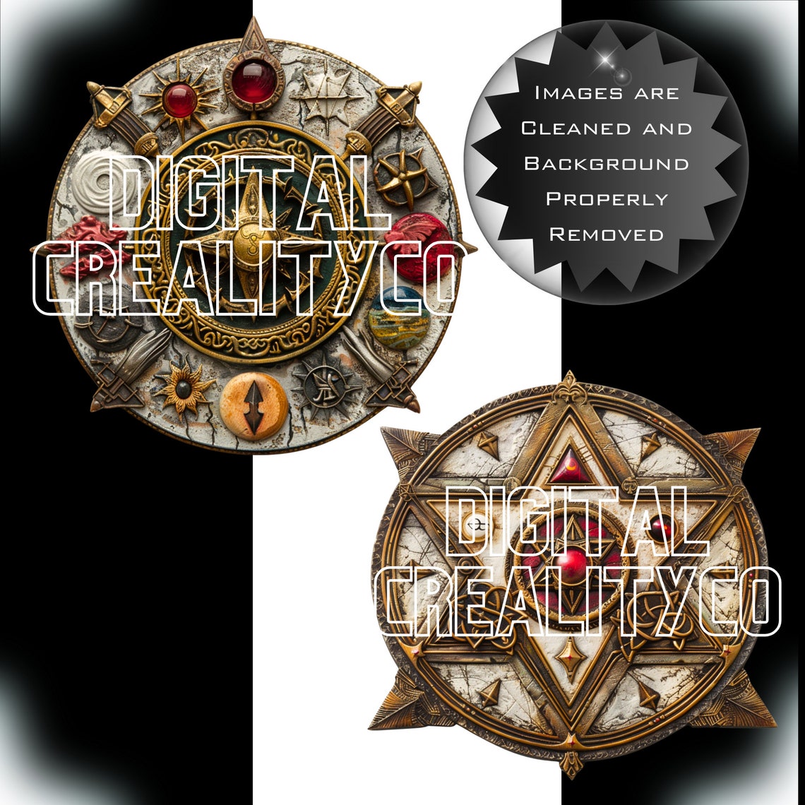 Alchemical Magical Sigil Clipart Bundle Mystical Edition - Etsy