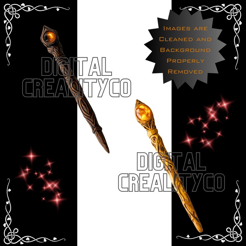 The Wand of Magnus Clipart Bundle Magick of Avalon Edition! - Etsy