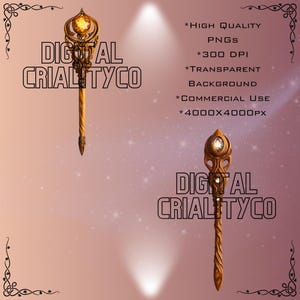 The Wand of Magnus Clipart Bundle Magick of Avalon Edition! - Etsy