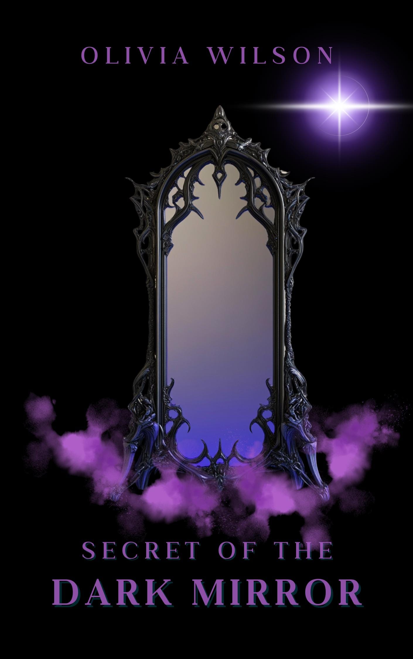 Gothic Midnight Mirror Clipart Bundle Nocturnal Edition - Etsy