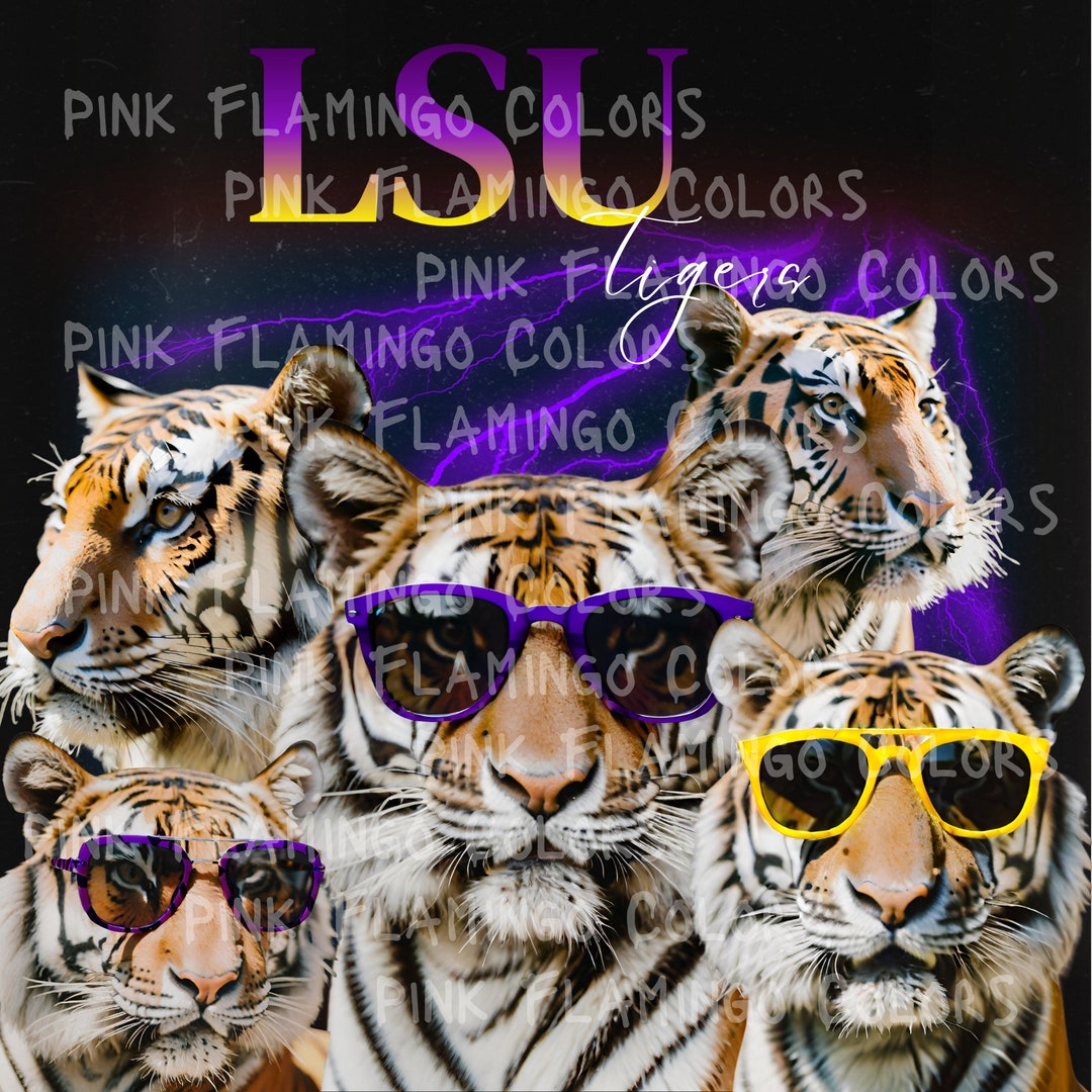 LSU Bootleg Rap Tee Png, LSU Tigers Png, Baton Rouge Png, LSU 90s Shirt ...