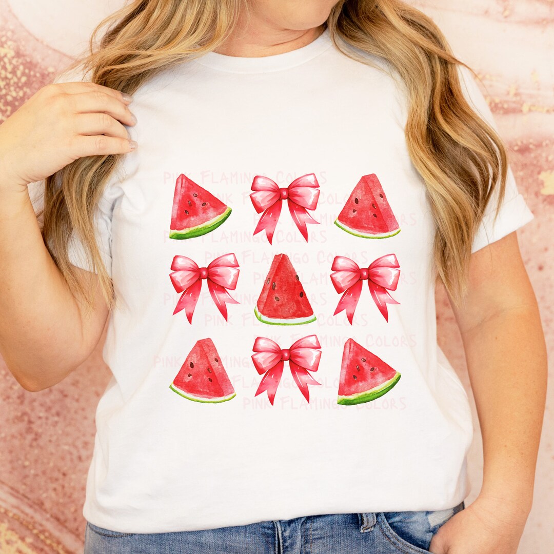 Watermelon Coquette PNG, Trendy Summer PNG, Girly Summer PNG ...