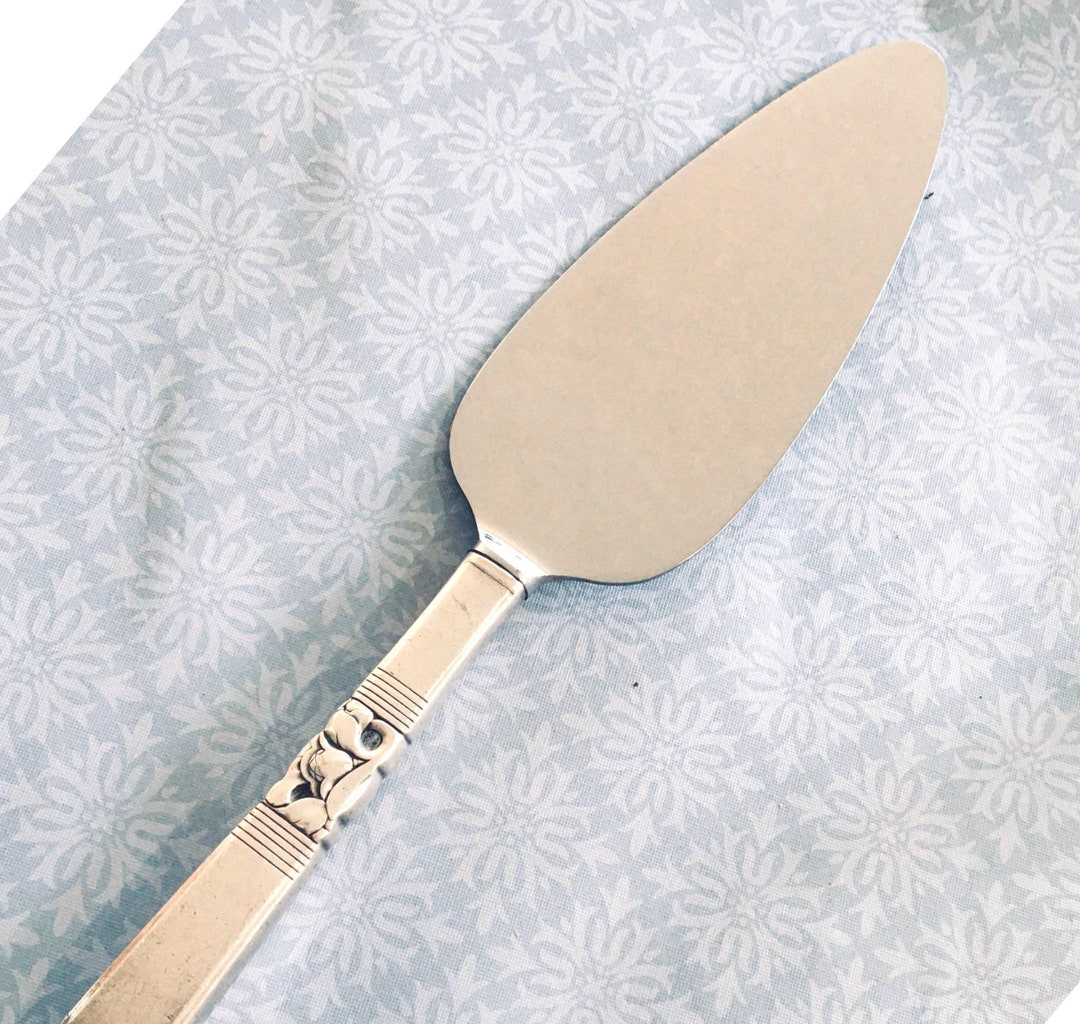 Morning Star 10" Pie Server Cake Lifter. Silver Plated Stainless ...