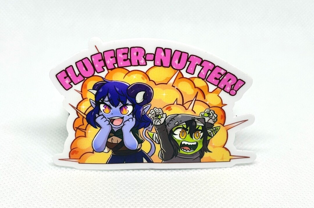 FLUFFERNUTTER Dnd Sticker - Etsy