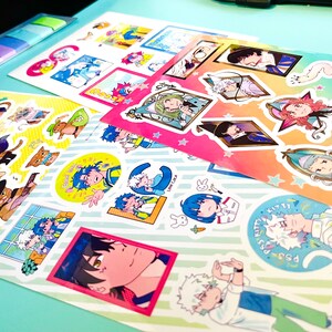 Vinyl Sticker Sheets - Etsy