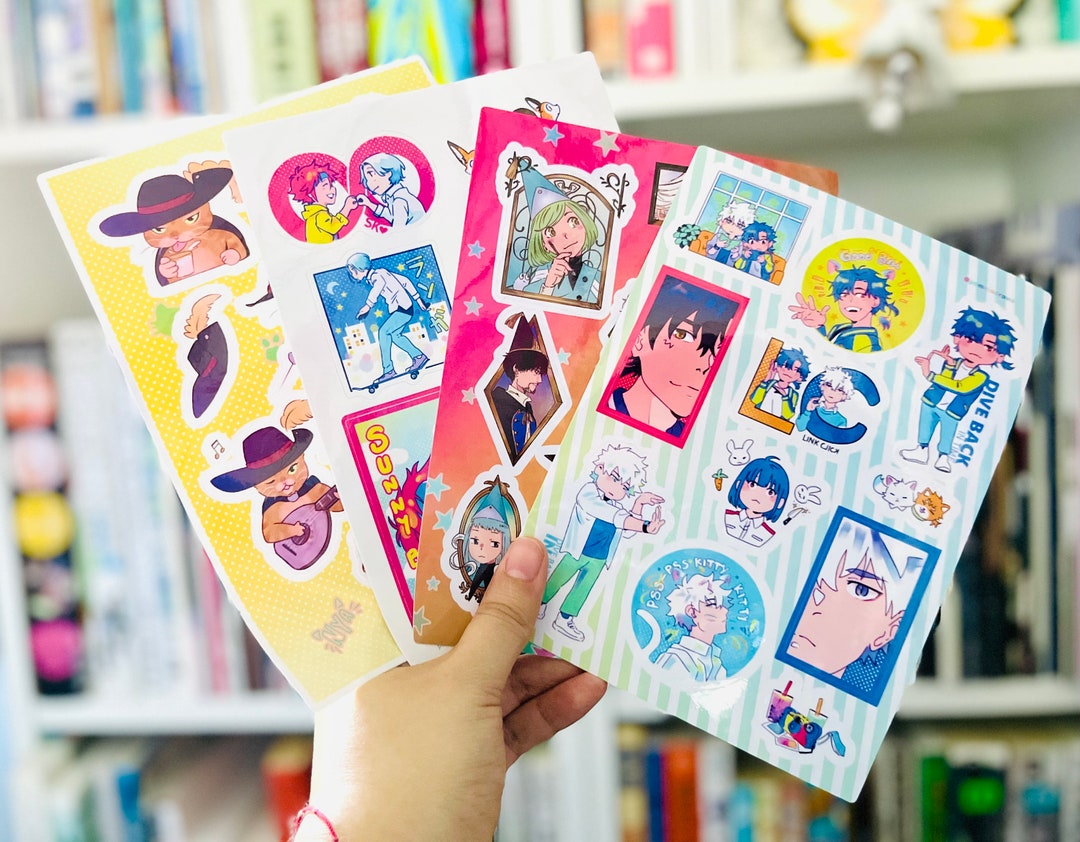 Vinyl Sticker Sheets - Etsy