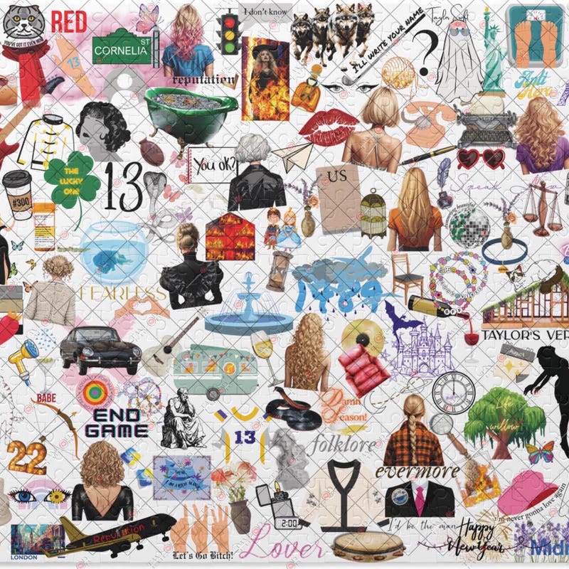 Taylor Eras Card Game - Etsy