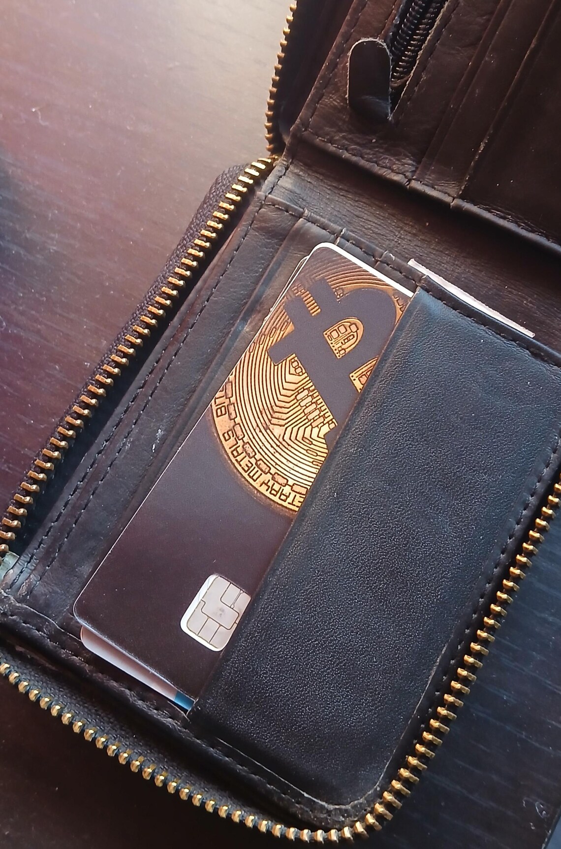 Bitcoin BTC Credit Card Sleeve Sticker - Etsy