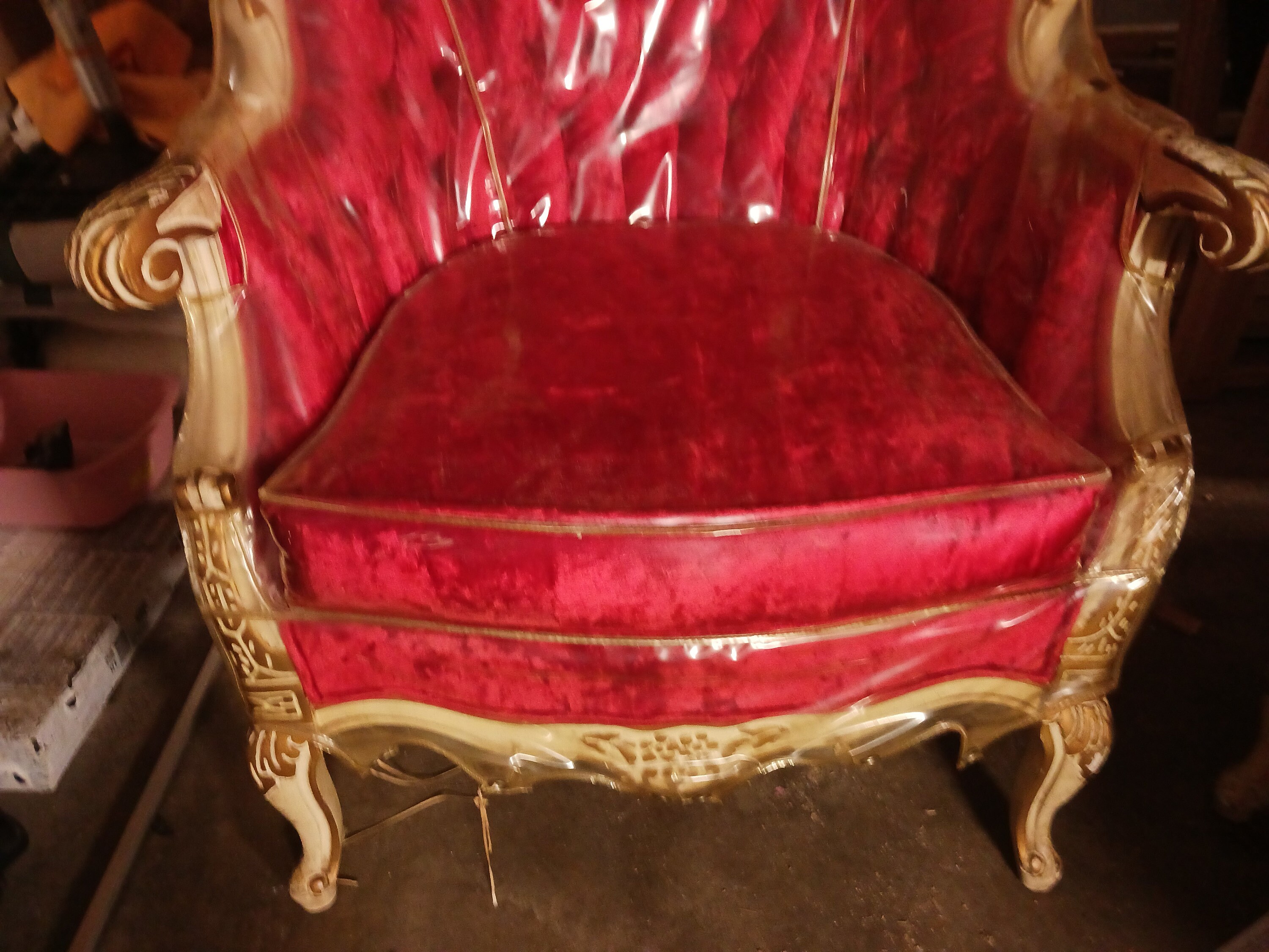 French Provincial Prince Howard Throne Chairs - Etsy