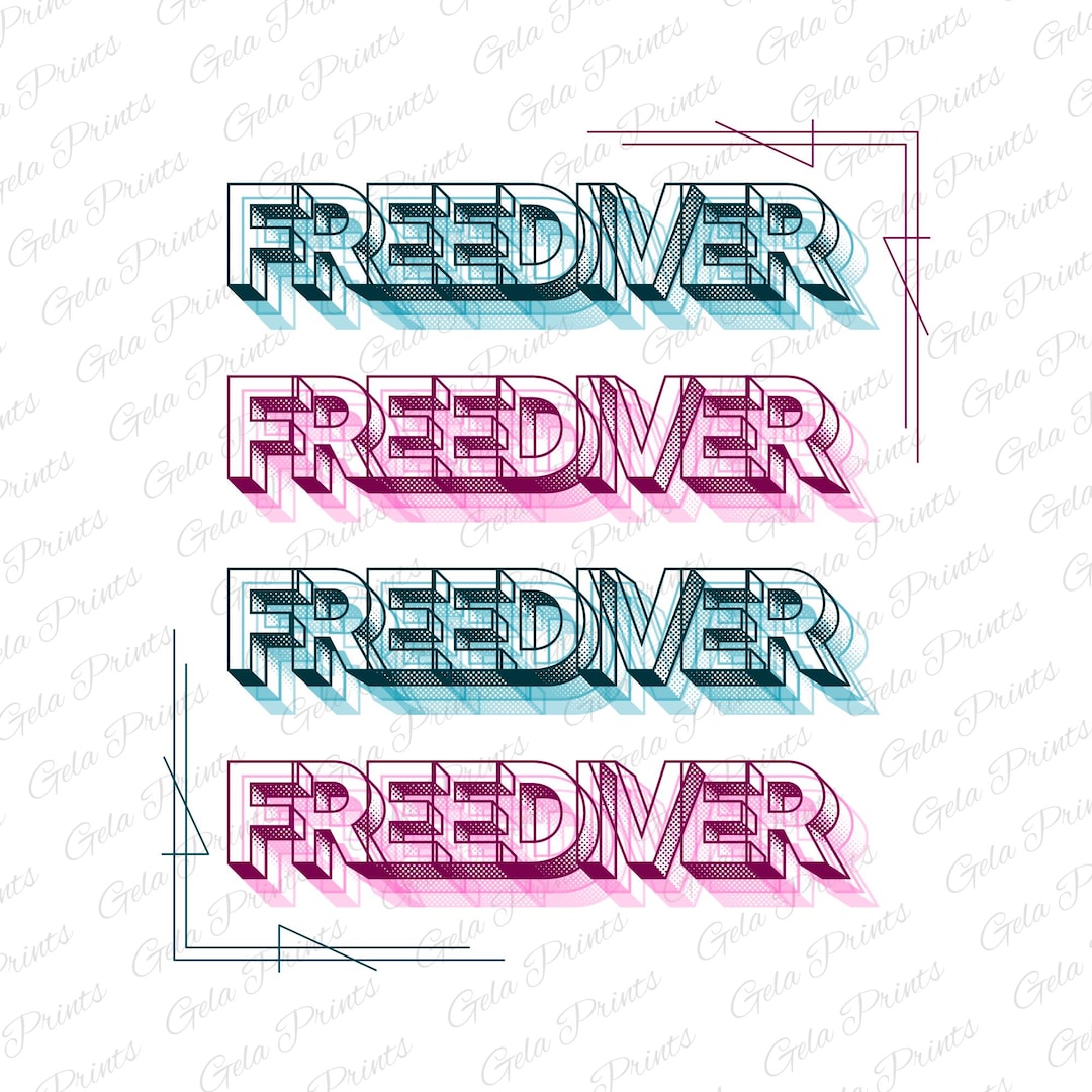 Freediver PNG SVG, Freediving Png Svg, Diver Png Svg, Freediver Shirt ...