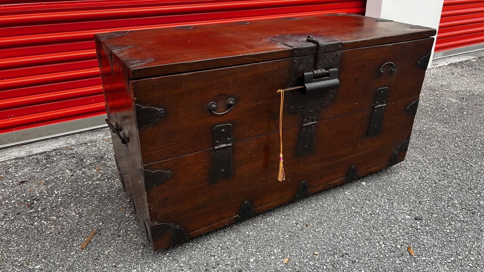 Late 18th Century Antique Korean Money Trunk - Etsy