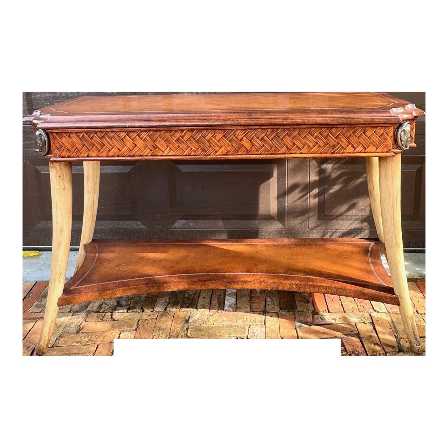 Faux Elephant Tusk Console Table - Etsy