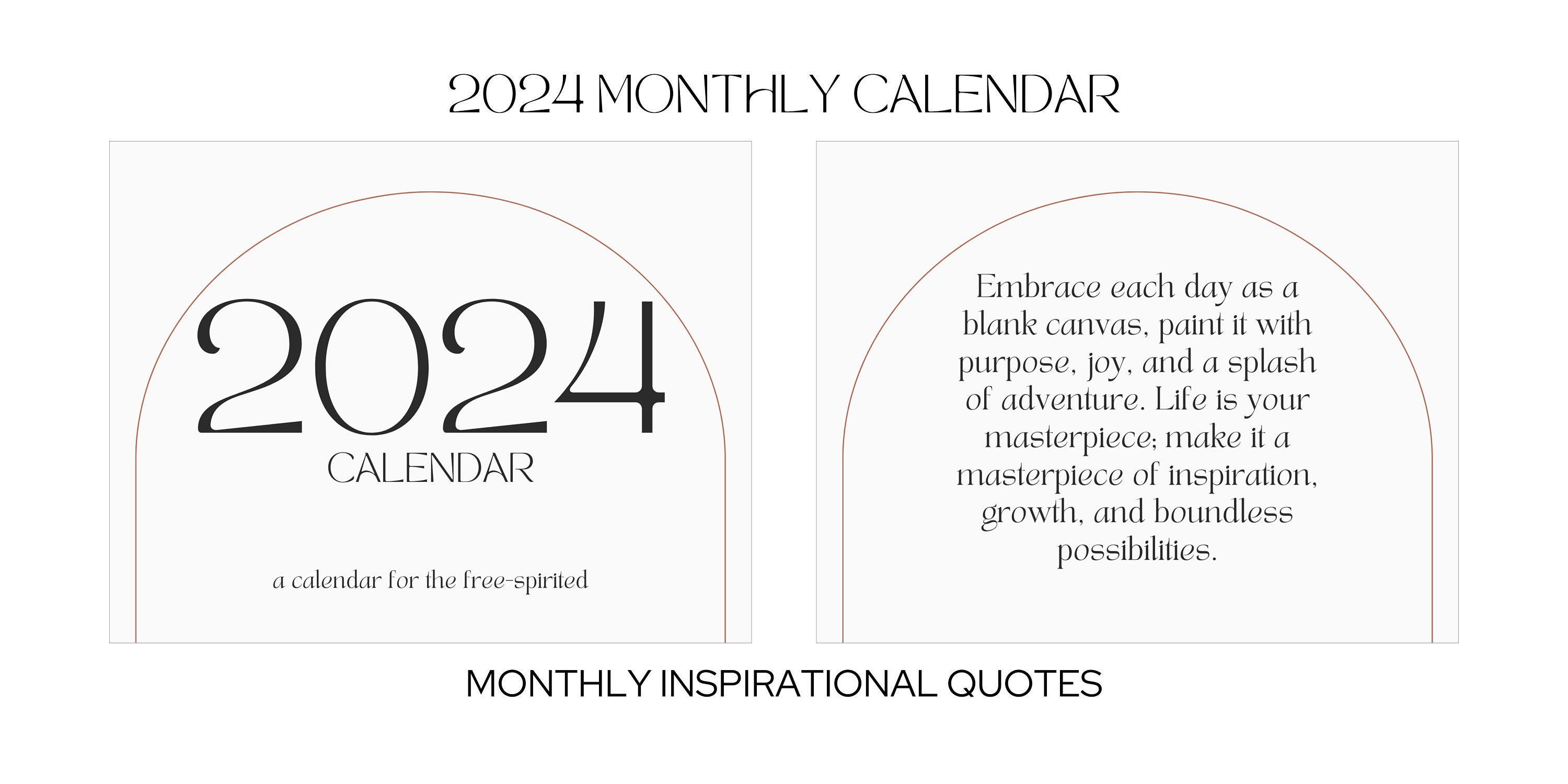 2024 Self Care Wall Calendar for Mental Health, Self Care and ...