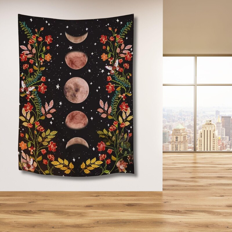 Moon Phase Tapestry - Etsy