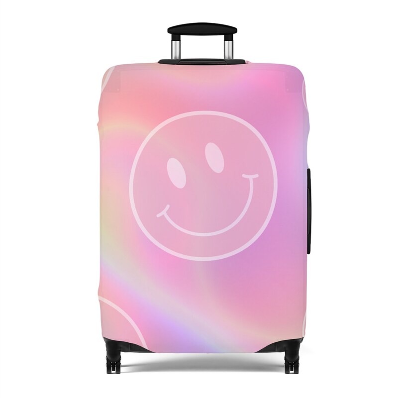 Smiley Face Suitcase - Etsy