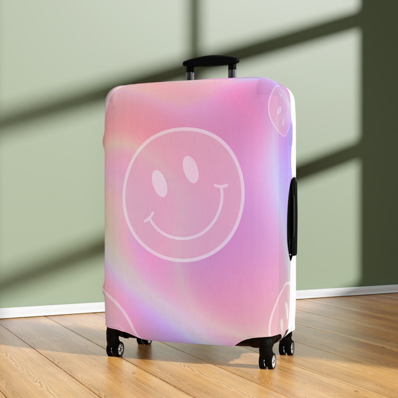 Smiley Face Suitcase - Etsy