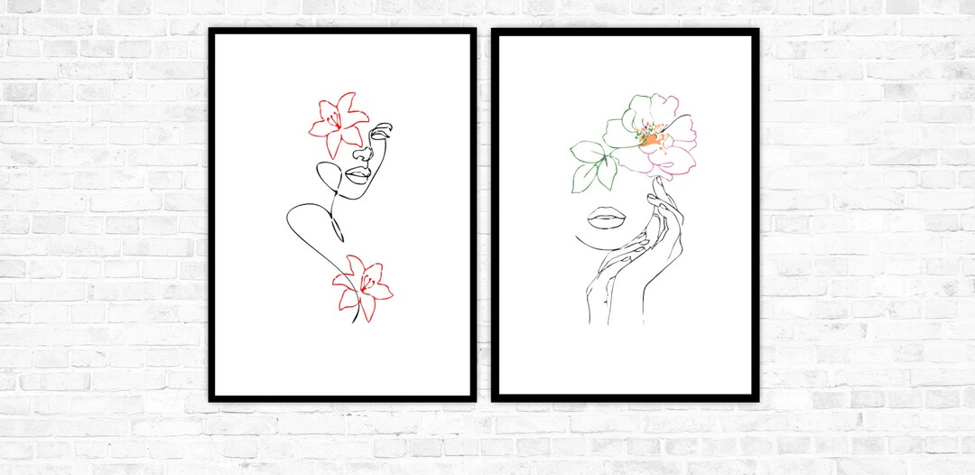Simplistic Flower Girls Printable Designs - Etsy