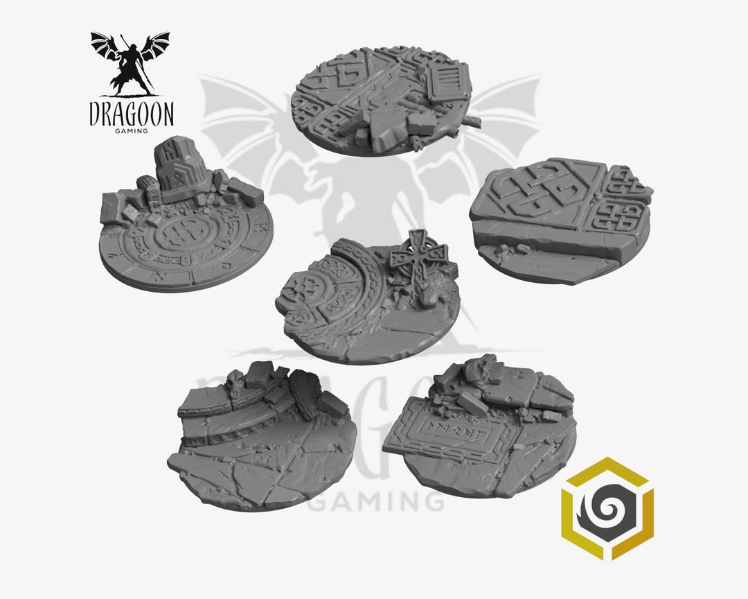 Viking Themed Base Toppers Multipack. for 28mm Tabletop Wargames ...