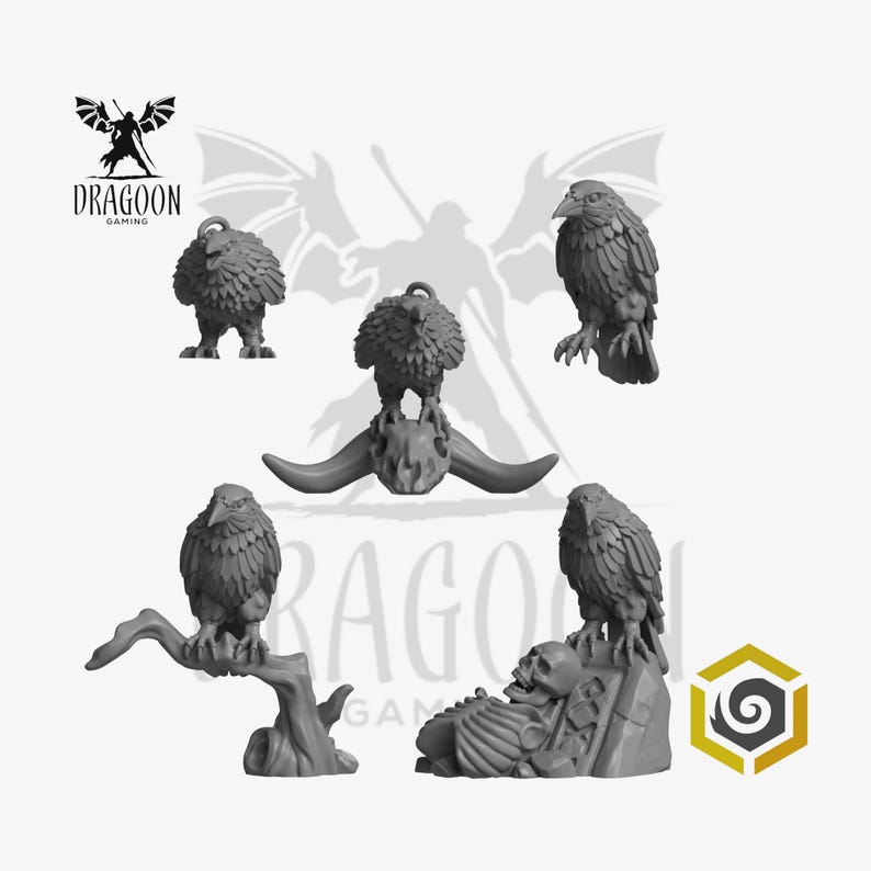 Crow Decorations 28mm Scaled Tabletop Wargames & Miniatures - Etsy