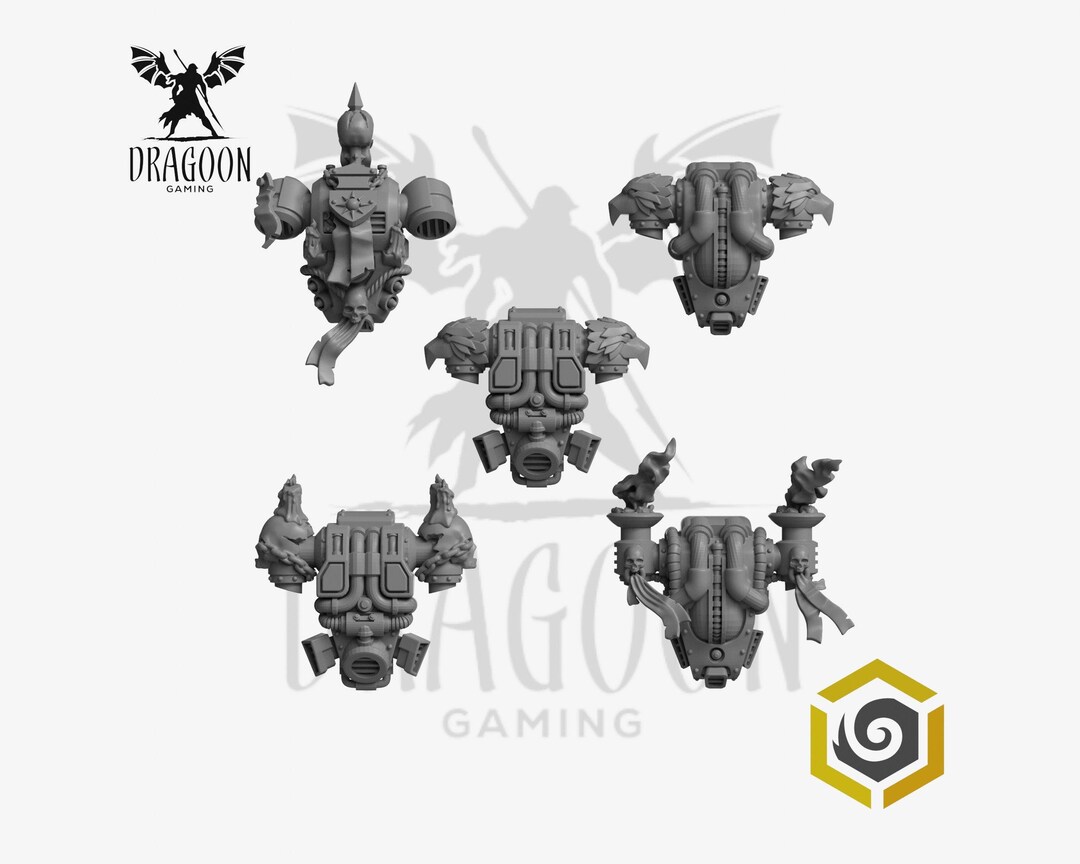 Eternal Pilgrims Backpack Set. Custom Bits Compatible With Prime 28mm ...