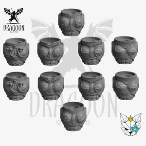 Female Greek Space Knight Torso Conversions Compatible With 28mm Prime ...