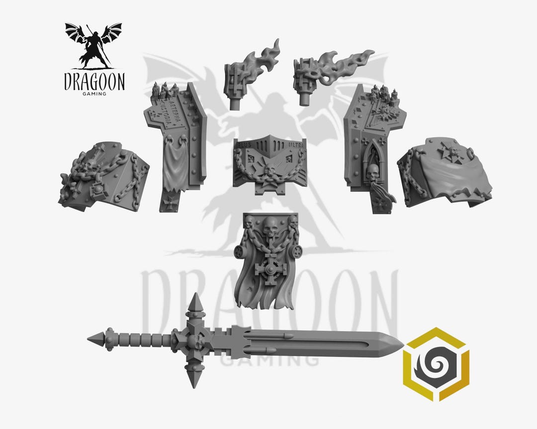 Eternal Pilgrims Invictus Tactical Warsuit Conversion Kit for 28mm/32mm ...
