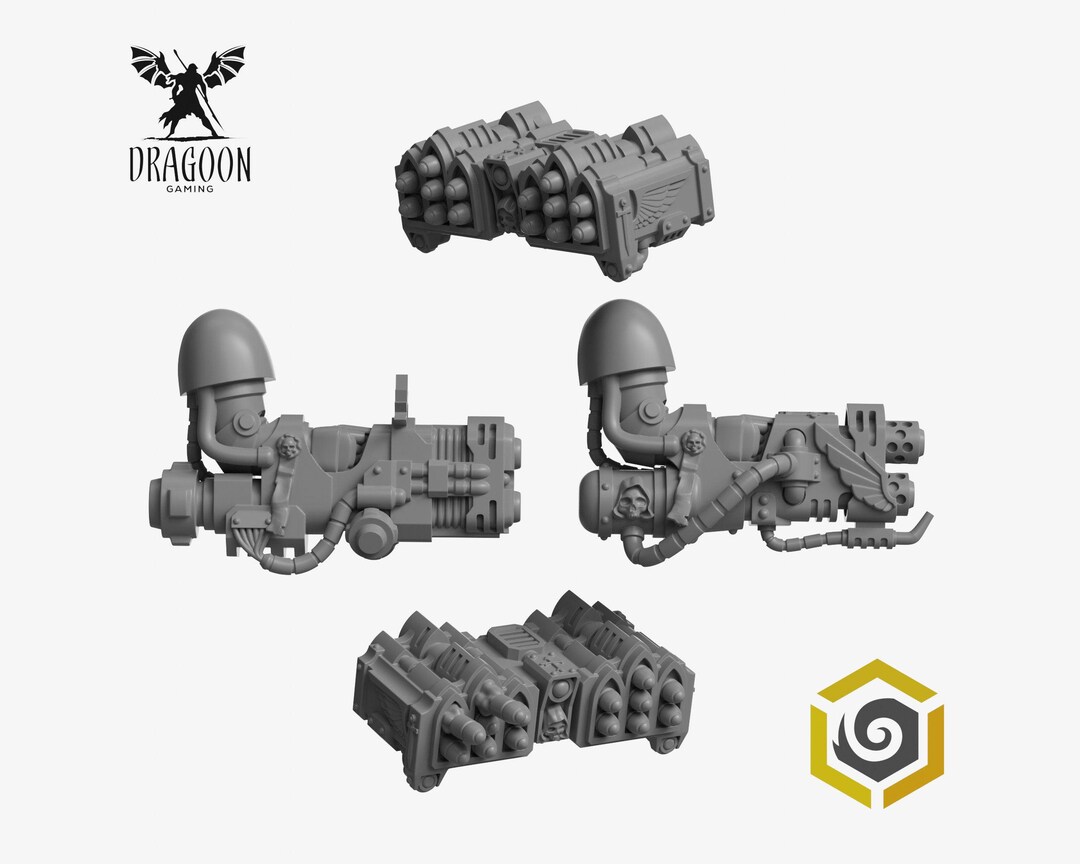 Eternal Pilgrims Termi Heavy Weapons Set. Custom Bits Compatible With ...