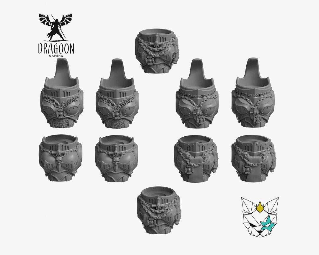 Female Knight Torso Conversions Compatible With 28mm Prime Sci-fi ...