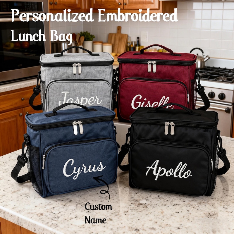 Personalized Lunch Bag - Etsy