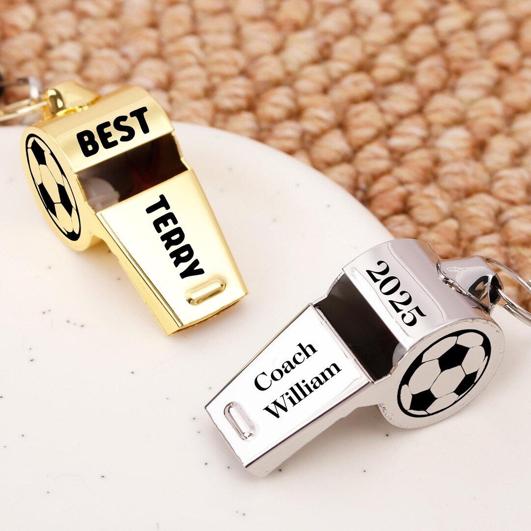 Personalized Whistle With Engraving, Coach Whistle,sport Gift for Coach ...