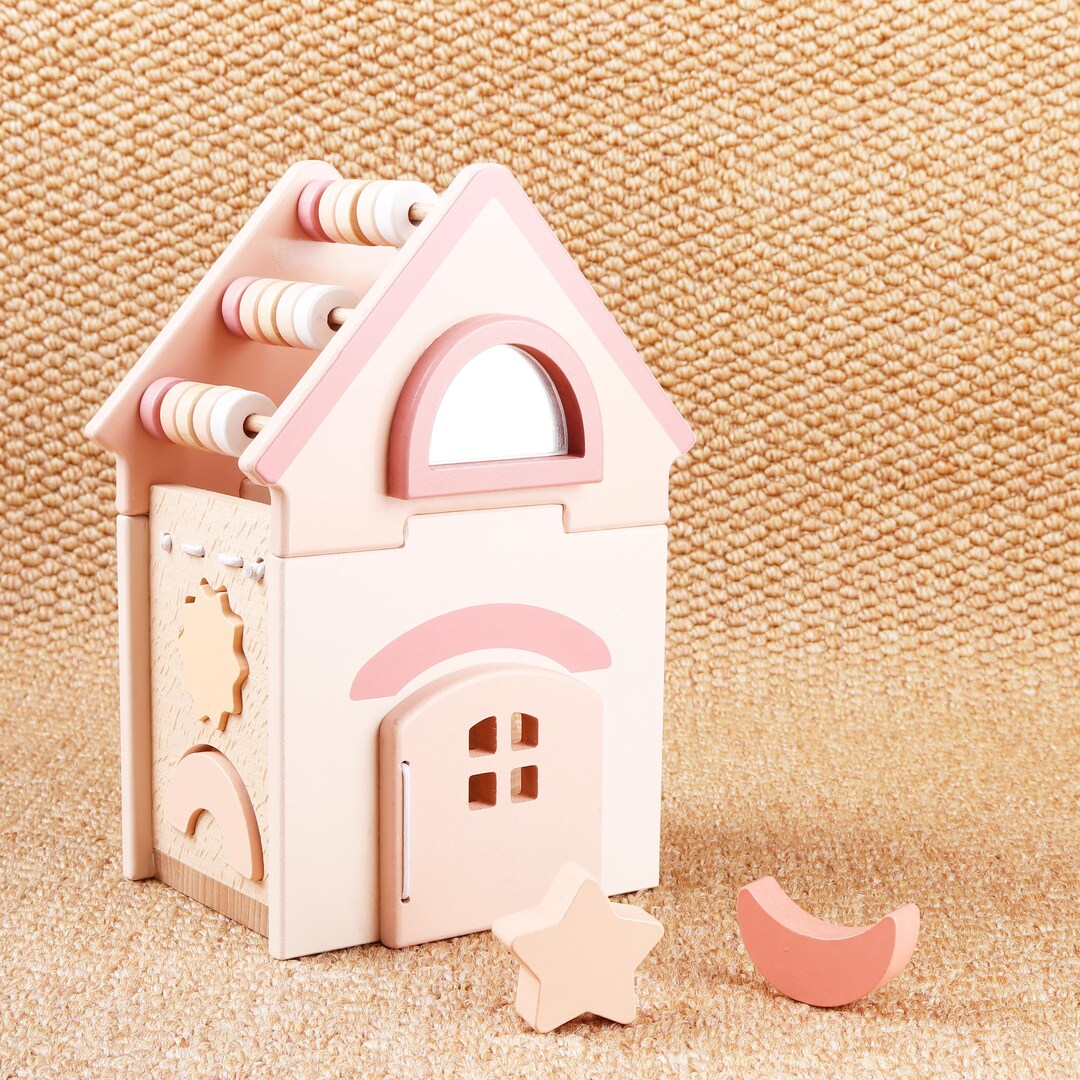 Personalized Sensory Busy Box for Kids，children's Wooden Travel Busy ...
