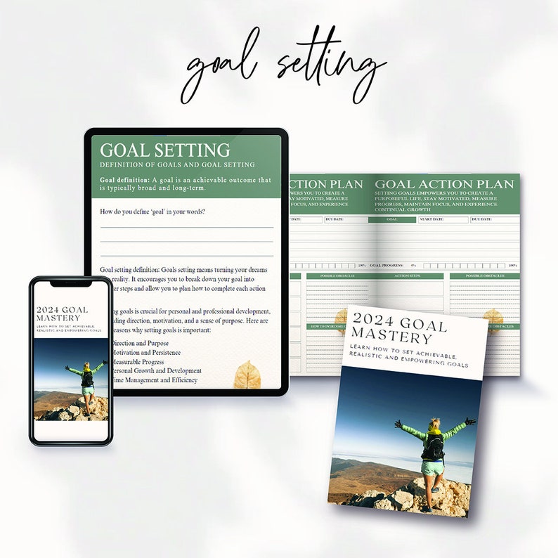 Goal Mastery 2024: A Blueprint for Your Best Year yet - Goal Setting ...