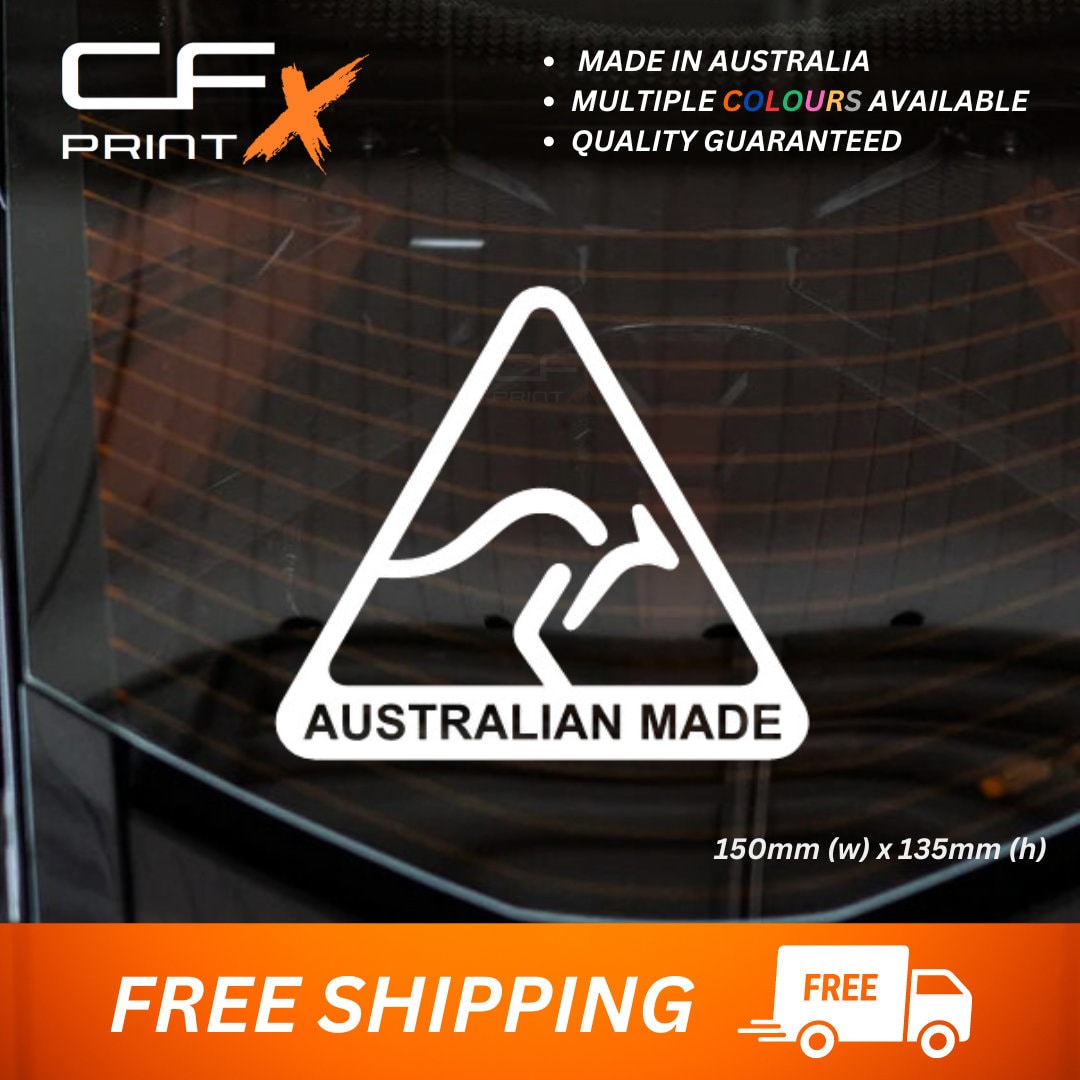 AUSTRALIAN MADE Vinyl Sticker Decal for Car/boat/caravan - Etsy