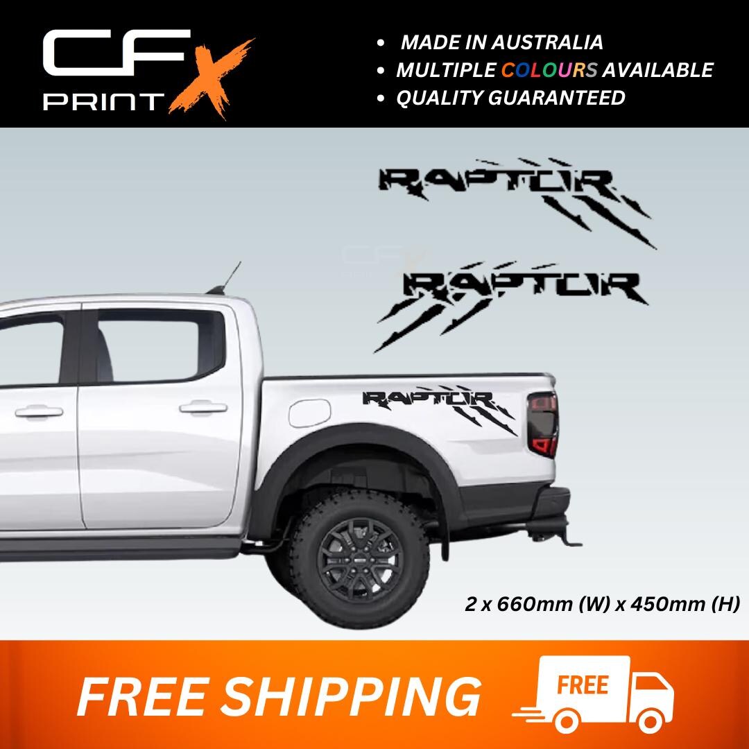 2 X FORD RAPTOR CLAW Stickers Decal for Car/boat/caravan - Etsy
