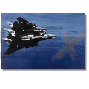 TOP GUN HEATER Movie F14 Tomcat Poster Print High Quality - Etsy