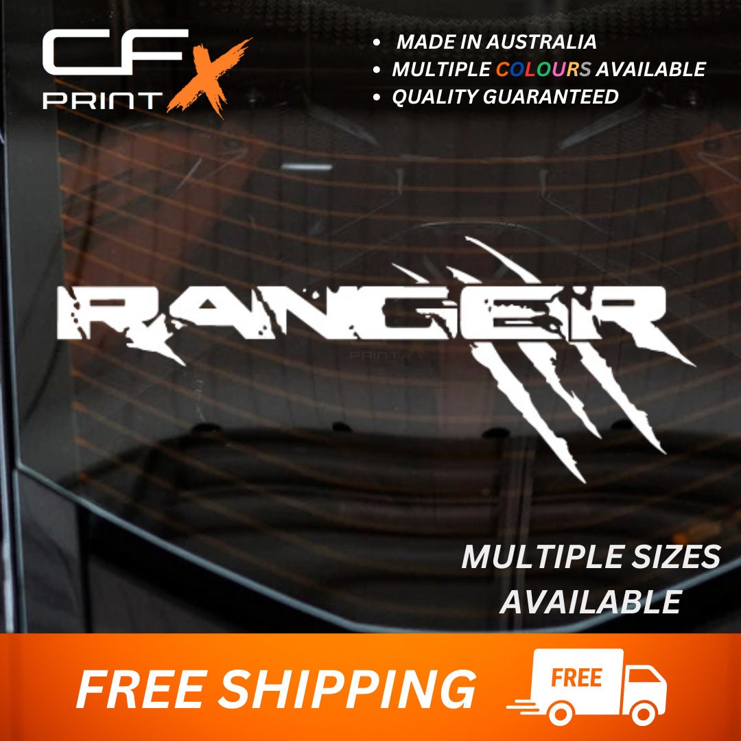 FORD RANGER CLAW Vinyl Stickers Decal for Car/ute/caravan - Etsy