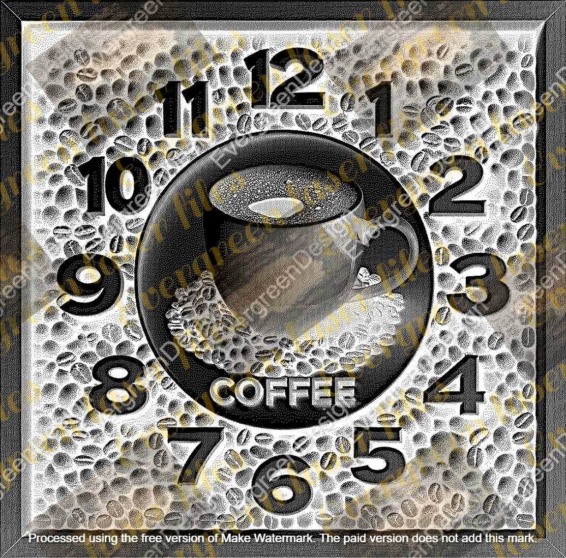 3D Slate Clock Laser Engraving File/laser Engraving - Etsy