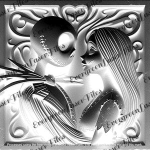 Halloween Christmas 3D Illusion Slate File! Diode, C02, Fiber Lasers ...