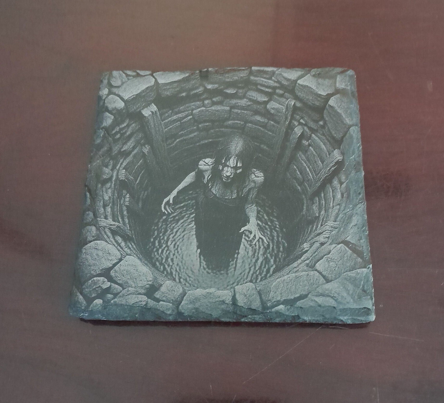 3D Illusion Laser File Sized for Slate and Ceramic Coasters - Etsy